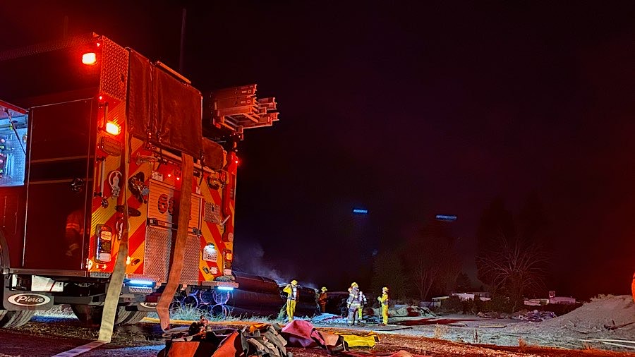 Firefighters contain second fire in Ukiah on Friday evening (updated 9: ...