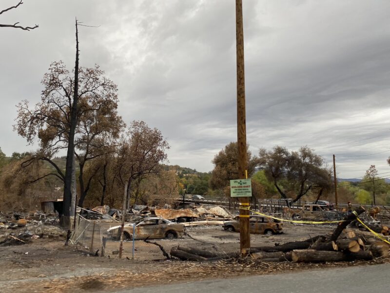 After Hopkins Fire destruction, at least 21 parcels cleared and 7 homes ...