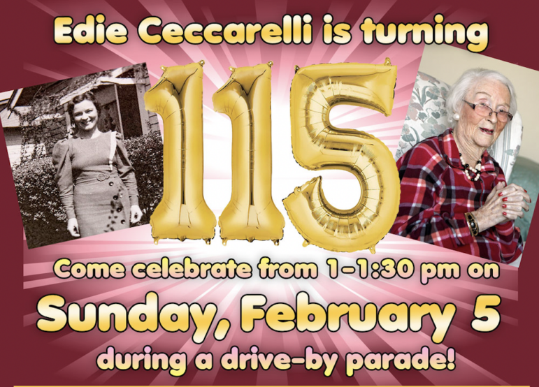 Willits' supercentenarian Edie Ceccarelli will turn 115 on Feb. 5 with ...