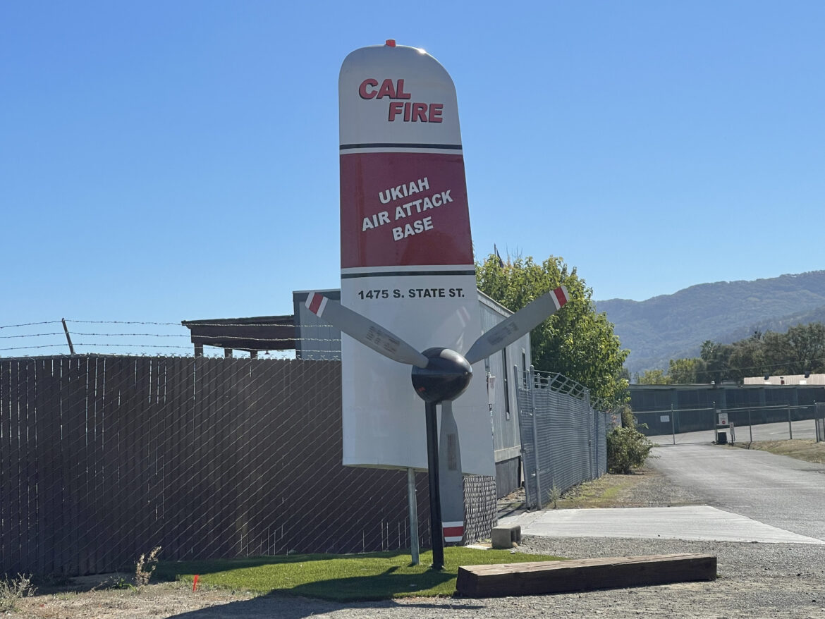 Cal Fire will not be leaving Ukiah Airport, just temporarily relocating ...